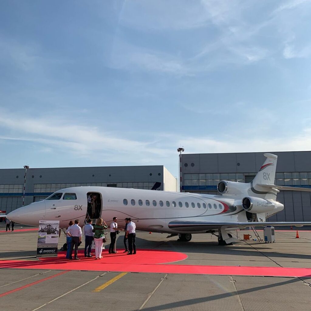 July Gringuz, the founder of a charter operator Novans Jets
