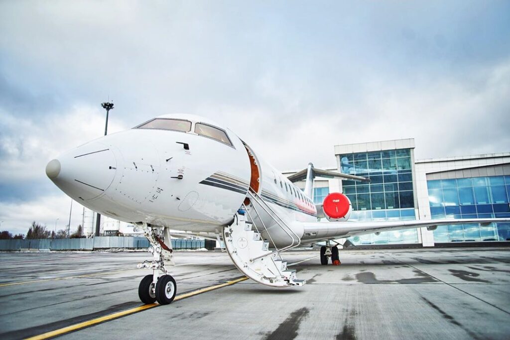 July Gringuz, the founder of a charter operator Novans Jets